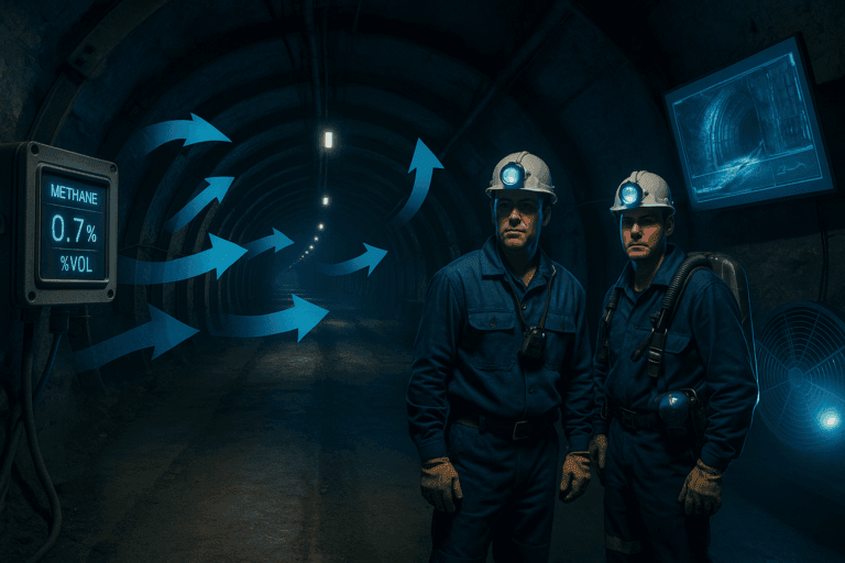 Coal Mine Gas (CMM/CBM/AMM/VAM): Safety Limits & Monitoring